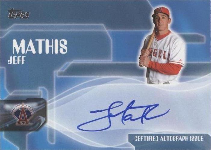 2005 Topps - Autographs Jeff Mathis #TA-JSM (AU) for sale online | eBay