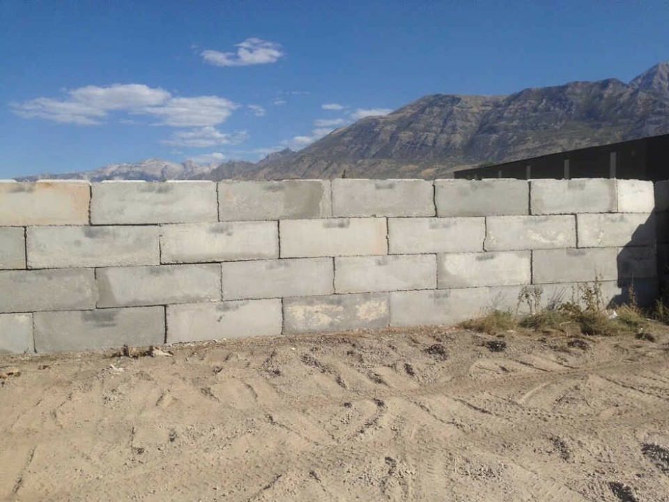 2'x2'x6' V-Interlocking Concrete Blocks for Retaining Walls | eBay