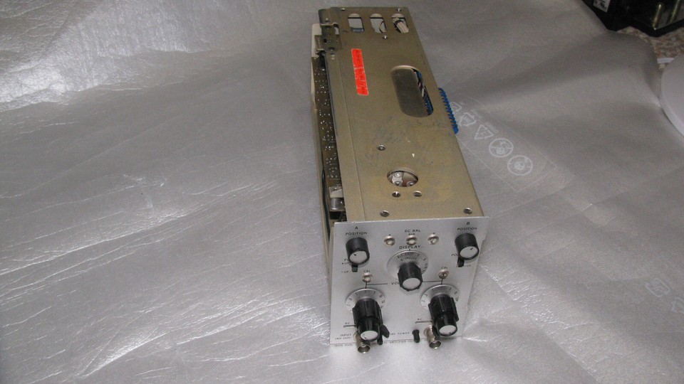 hp 1801A dual channel vertical amplifier oscilloscope module 50MHz | eBay