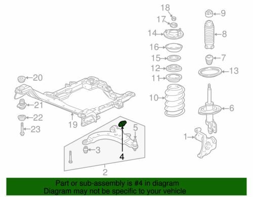 OEM Lower Control Arm Rear Bushing Buick Chevrolet Oldsmobile Pontiac ...