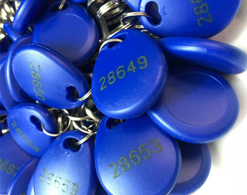 500x125KHz Keycards Prox Card 26-Bit H10301 key fob Program Facility ...