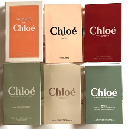 Chloe Perfume Collection 6 Sample Spray Vials Set | eBay