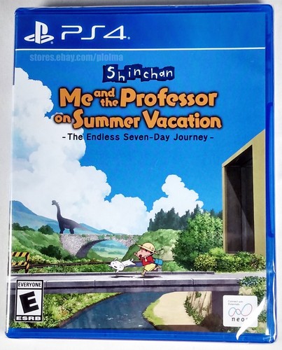 SHIN CHAN: ME AND THE PROFESSOR ON SUMMER VACATION New PS4 Game Limited ...