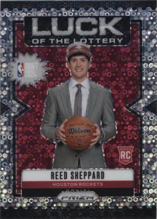 2024-25 Panini Prizm - Luck of the Lottery Reed Sheppard #1 Fast Break ...