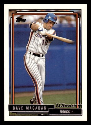 1992 Topps #745 Dave Magadan Gold Winners | eBay