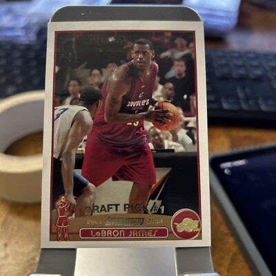2003-04 Topps - 2003 NBA Draft #221 LeBron James (RC) (READ DESCRIPTION ...