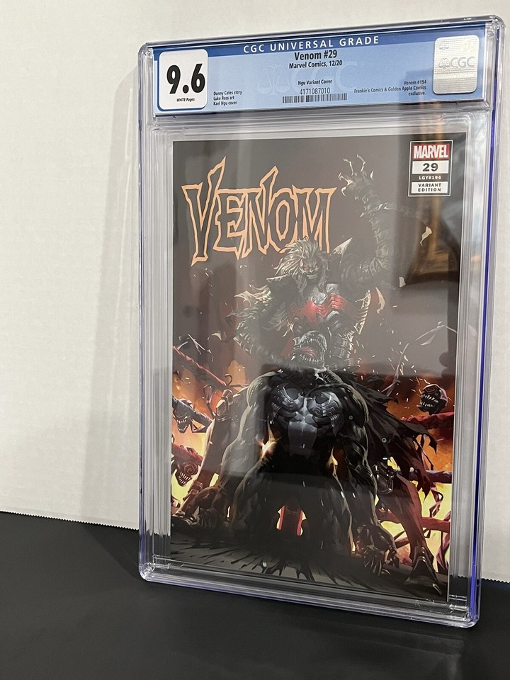 VENOM #29 KAEL NGU EXCLUSIVE WRESTLING VARIANT KNULL 9.6 Cgc | eBay