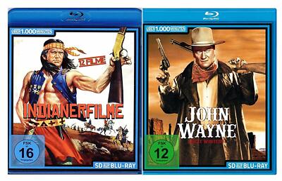 35 WESTERN UND INDIANER FILME Klassiker JOHN WAYNE Forrest Tucker,, SD ...