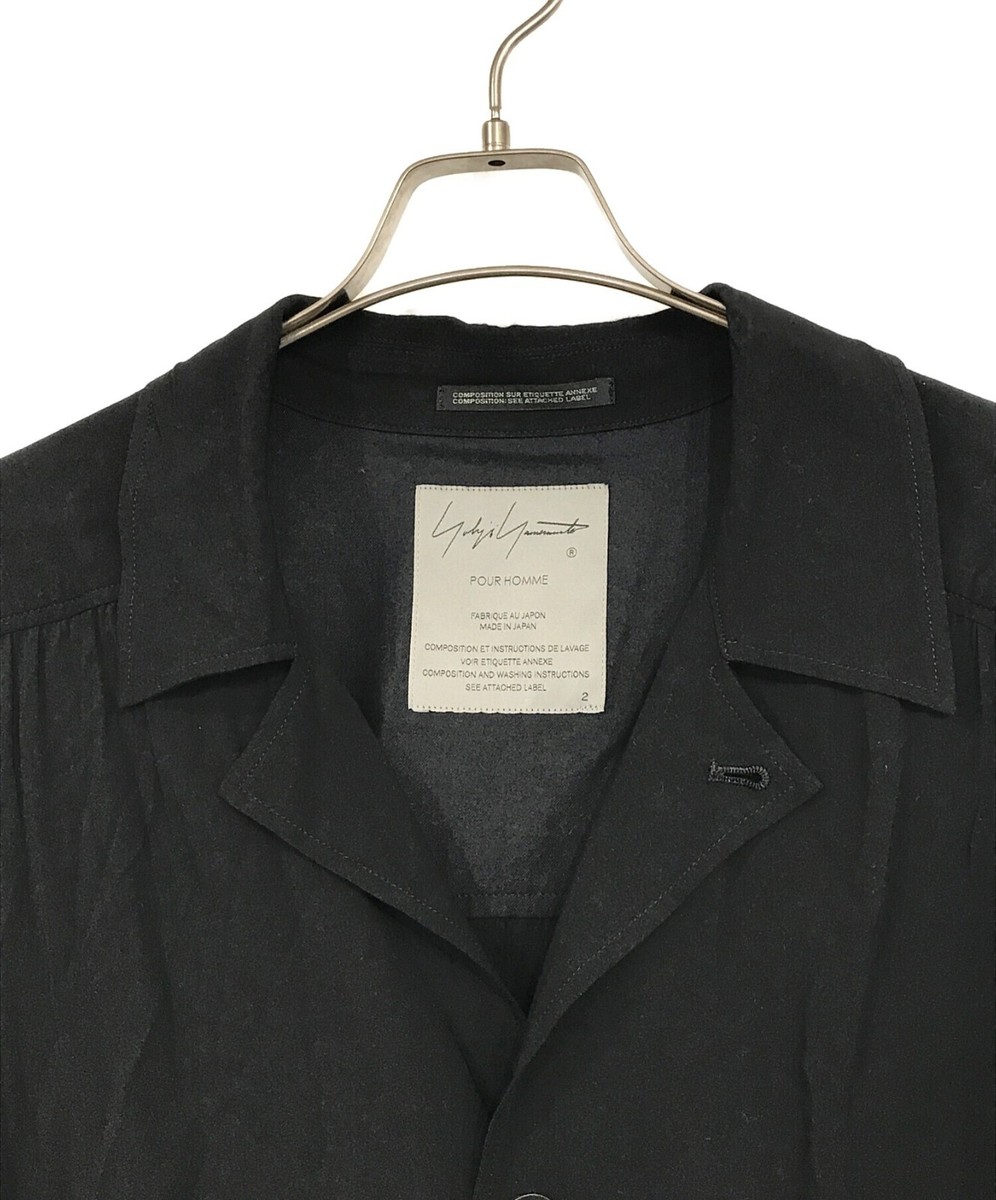 Yohji Yamamoto pour homme Men's CELLULOSE LAWN SHORT SLEEVE Yohji Yamamoto pour homme Men's CELLULOSE LAWN SHORT SLEEVE