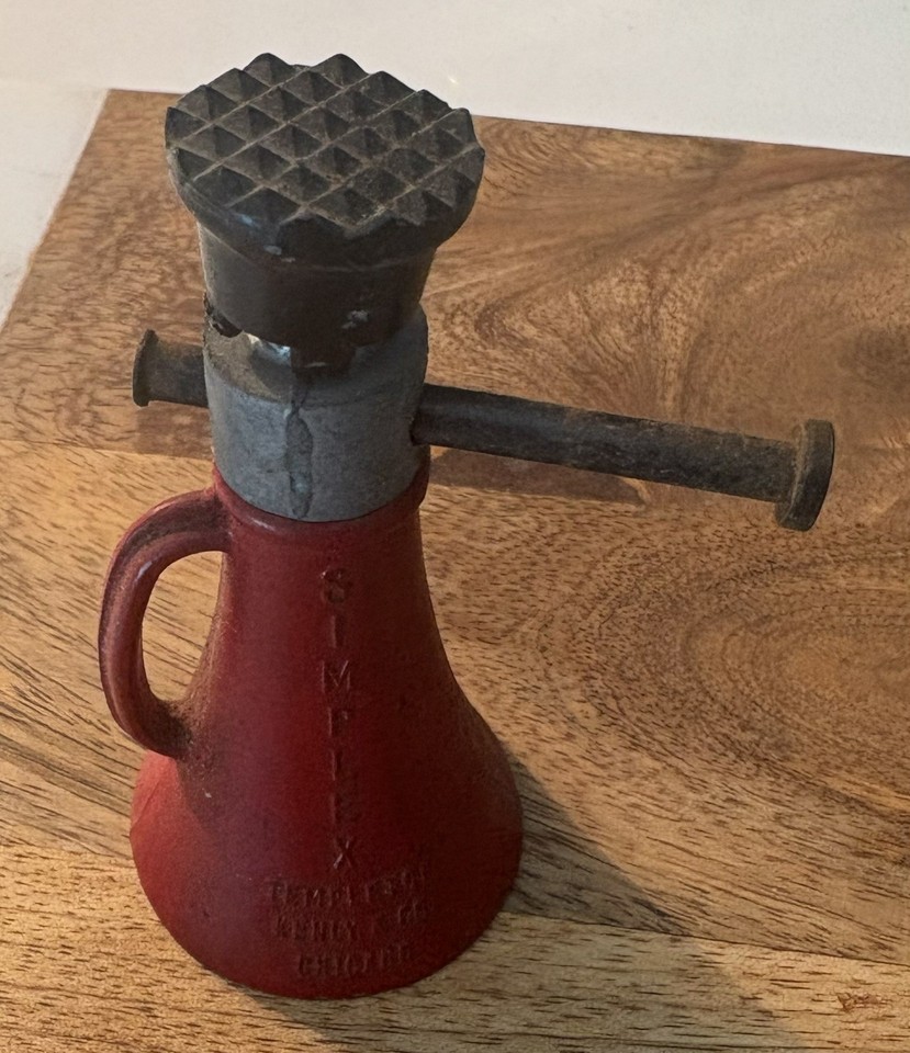 Vintage Miniature Simplex Screw Jack Tool Salesman Sample Promo Advertising Mini | eBay