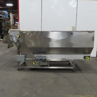 36" x 68" Belt Hopper Bulk Feeder Discharge Conveyor 85"x60" Intake ...