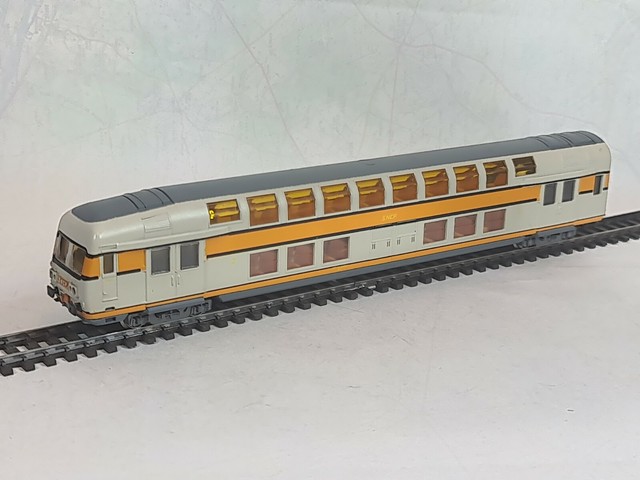 Jouef SNCF BDe VB2N 2ème Classe Échelle HO Voiture Voyageur 2 Niveaux (5084) | Achetez sur eBay