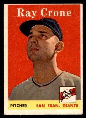 1958 Topps Baseball #272 Ray Crone VG *g1 | eBay