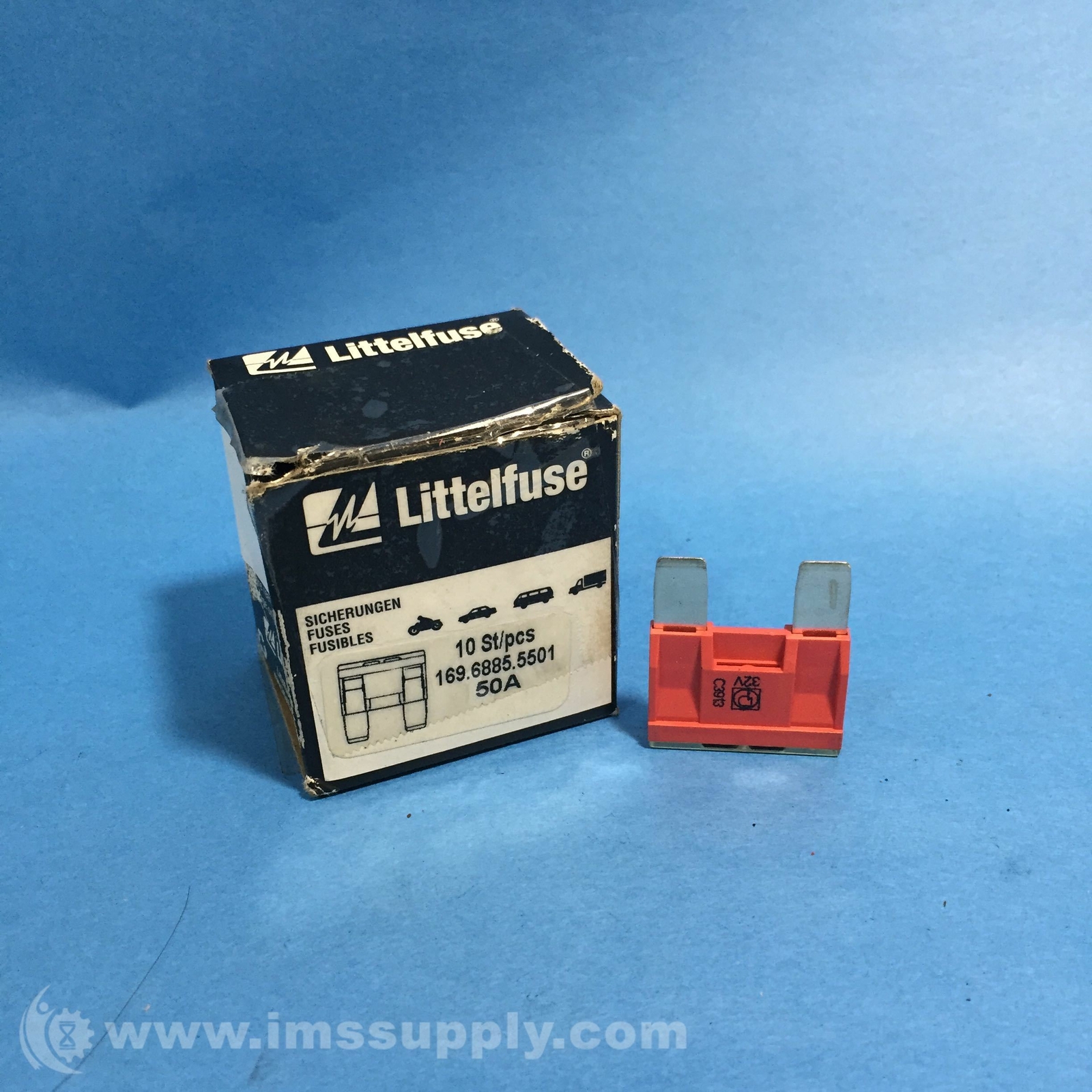 Littelfuse 169.6885.5501 50A Fuses, 32V, FK3, Box of 10 FNOB | eBay