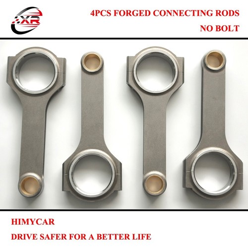 Forged Connecting Rods 144mm Fit VW Golf GTI Jetta Passat 1.8T 2.0L Pin ...