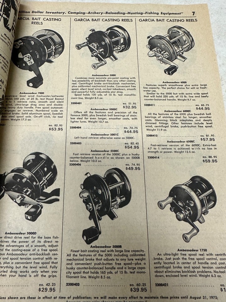 1975 Outdoor's USA Catalog - Fishing Hunting - Ohio | eBay