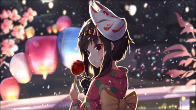 Anime megumin yukata Playmat Gaming Mat | eBay