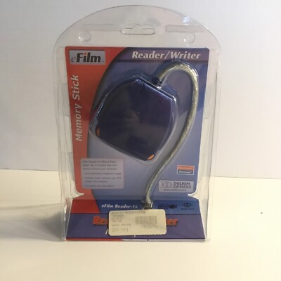 Delkin eFilm Reader-16 USP Port Sony Memory Stick Reader XP/2000/ME/98 ...