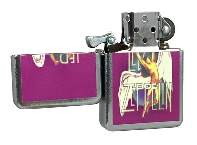 Led Zeppelin Swan Song Album Cover Flip Top Chrome Oil Lighter ...