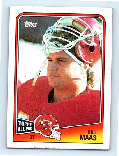 1988 Topps Bill Maas Kansas City Chiefs #368 | eBay