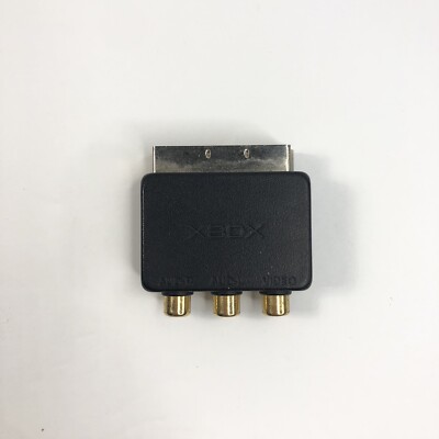 Microsoft XBox Scart RGB Adaptor AV Connector | eBay