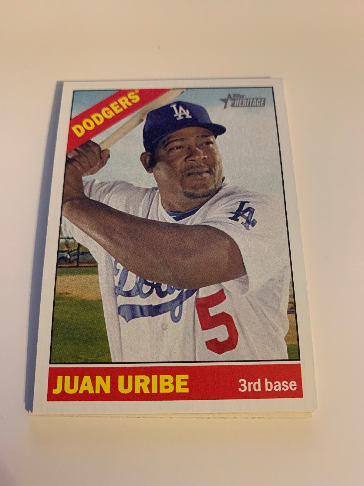 2015 Topps Heritage #43 Juan Uribe Los Angeles Dodgers | eBay