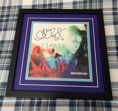 ALANIS MORISSETTE SIGNED AUTOGRAPHED JAGGED LITTLE PILL VINYL RECORD ...