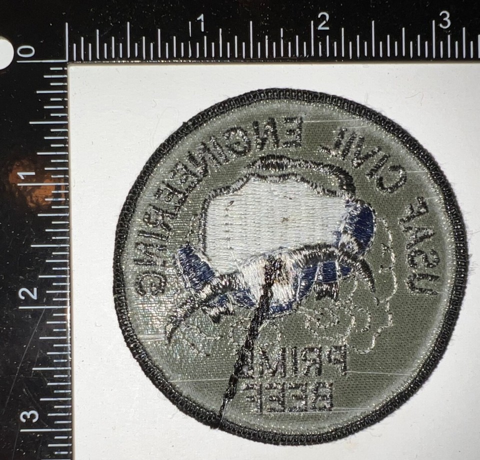 Cold War USAF US Air Force Civil Engineering Prime Beef Patch | eBay