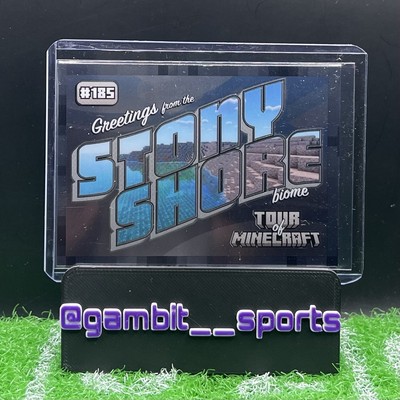2024 Panini Minecraft Stony Shore Tour of Minecraft #185 Opti-Chrome | eBay