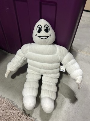 Michelin Man Tire Mascot Promo 13” Plush Stuffed Toy | eBay