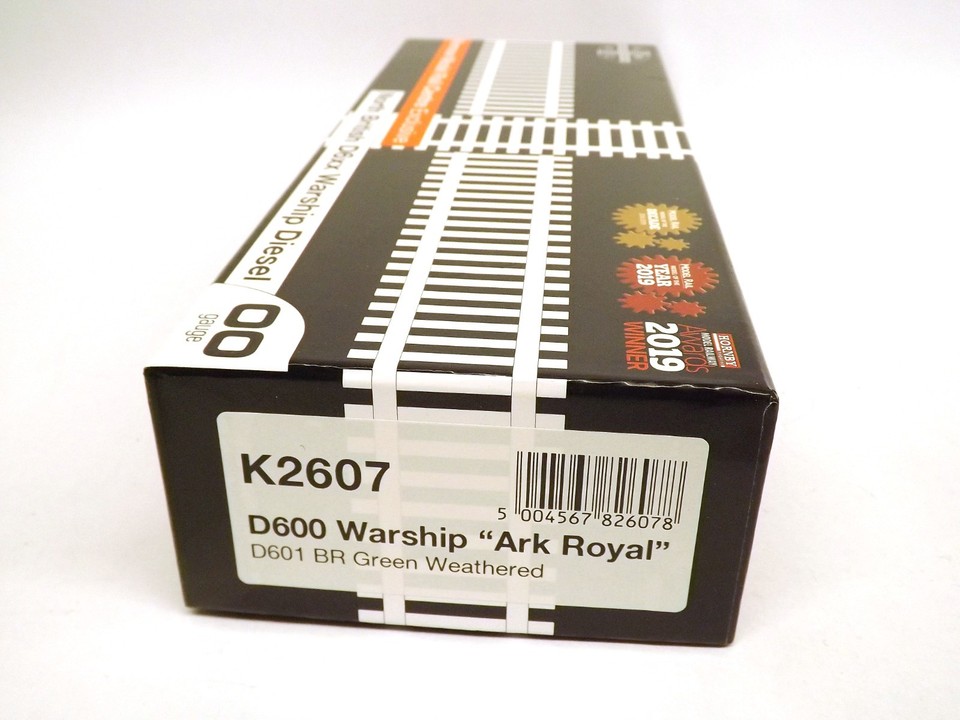 Kernow Model Centre K2607 D600 Warship "Ark Royal" Green Weathered (OO ...