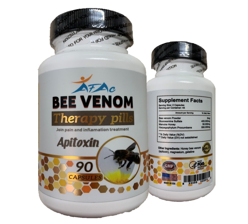 NATURALBEE Venom Extract anti-inflamatory Extracts Arthritis support ...