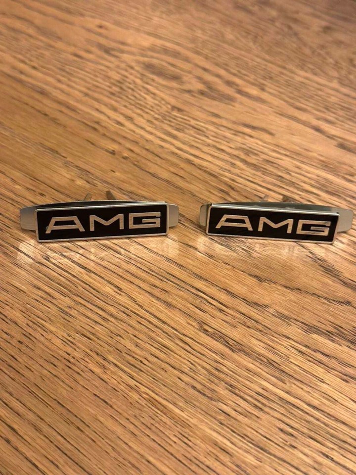 2Pcs AMG Badge for Recaro Seats CSE C81 | Genuine OEM | Brass | Chrome ...