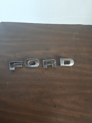 Vintage 1970's/1980's Ford Letters Emblem D9TB16577 BA and CA | eBay