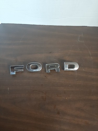 Vintage 1970's/1980's Ford Letters Emblem D9TB16577 BA and CA | eBay