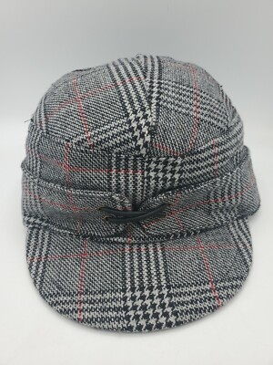 Vintage Mossimo Gray Plaid Hat Cap | eBay