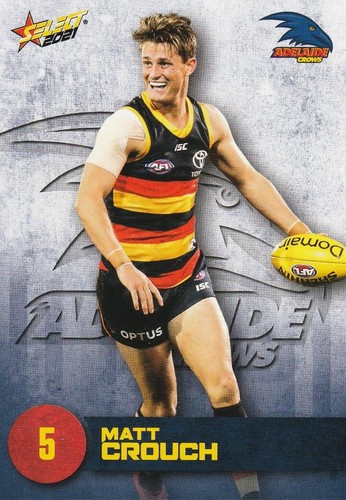 AFL 2021 Select Adelaide Crows - Matt Crouch Card No.3 | eBay Australia