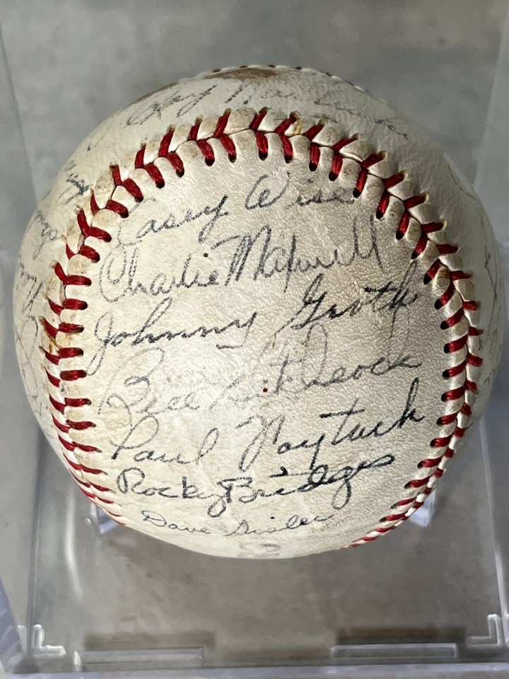1960 Detroit Tigers Signed Baseball Al Kaline / Bunning / Colavito | eBay