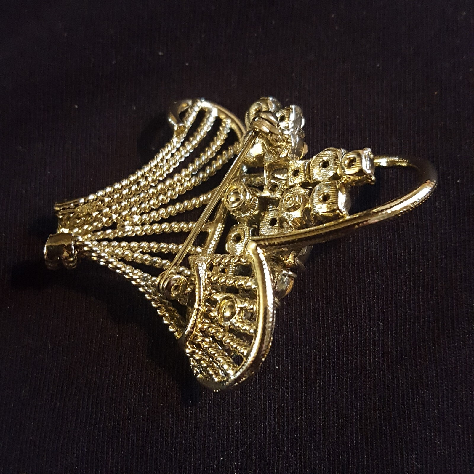 Vintage Coro Flower Basket Brooch Pin | eBay