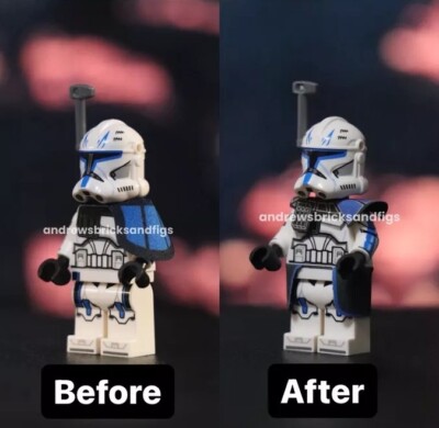 for LEGO Star Wars Captain Rex Cloth Upgrade Kit | eBay