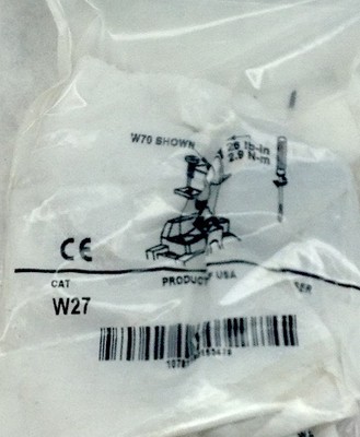 NEW! GENUINE ALLEN BRADLEY # W27 OVERLOAD HEATER ELEMENT FAST SHIP ...