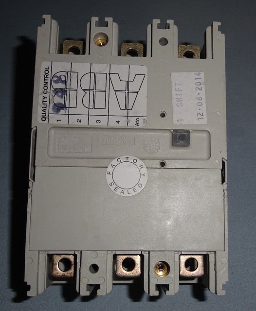 ABB SACE TMAX T2h 100 3-pole Circuit Breaker 100amp for sale online | eBay