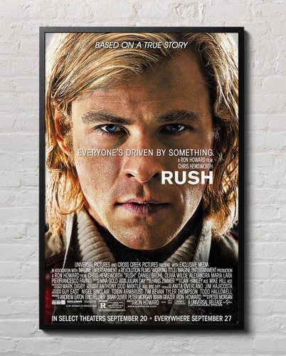 Rush 2013 Movie Poster 24"x36" Glossy Unframed 13084 | eBay