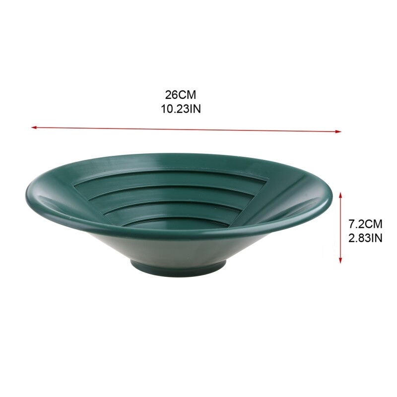 Plastic Gold Pan Basin Mining Pan Dredging Prospecting River Tool Wash ...
