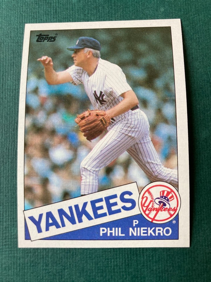 1985 TOPPS BASEBALL CARD SINGLES *FILL YOUR SET *FREE SHIP* PICK-UM ...