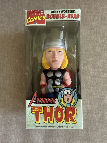 Funko Wacky Wobbler Bobble Head Marvel The Avengers The Mighty Thor | eBay