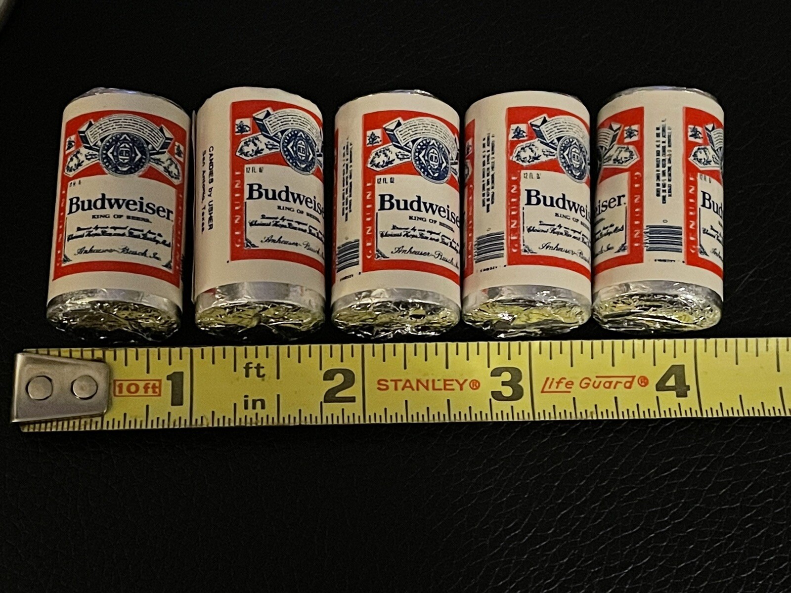 Vintage Budweiser Usher Candies Lifesavers Mini Adverting 1987 Lot Of 5 ...