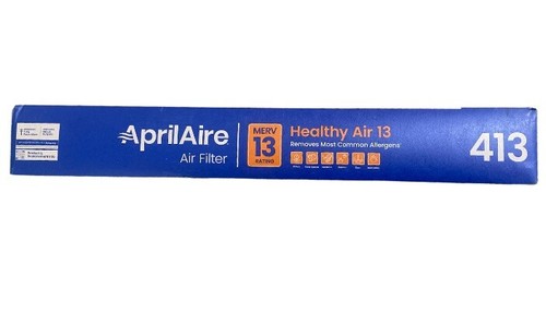 Genuine Aprilaire 413 MERV 13 Filter Media Replacement For Models 2410 ...