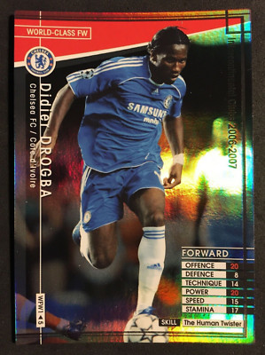 2006-07 Panini SEGA WCCF World Class #WFW1 Didier Drogba Chelsea ...