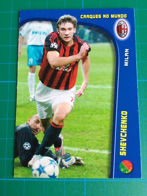 Andriy Shevchenko Panini Mega Craques 2006 card #131 AC MILAN 2005/2006 ...